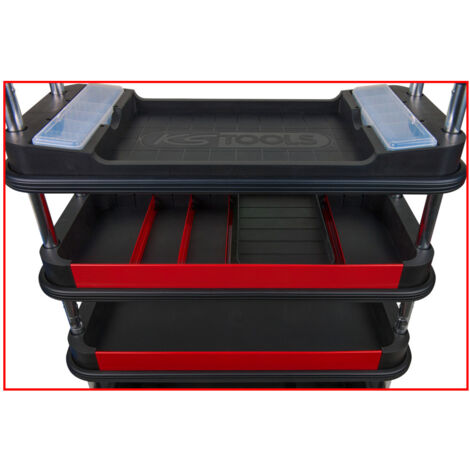 KS Tools TOOLBOX Ensemble monobloc avec plateau, 5 pièces