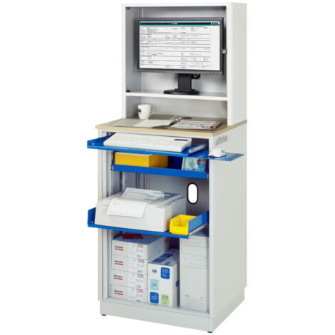 Station informatique Rau fixe 20LxPxH 720x660x1810mm