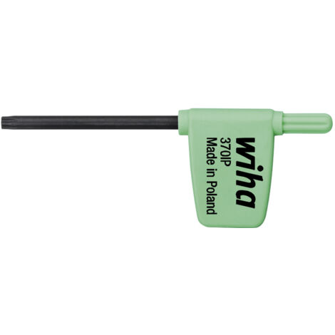 Wiha Clé mâle avec manche drapeau TORX PLUS® oxydé noir 20IP (27621)