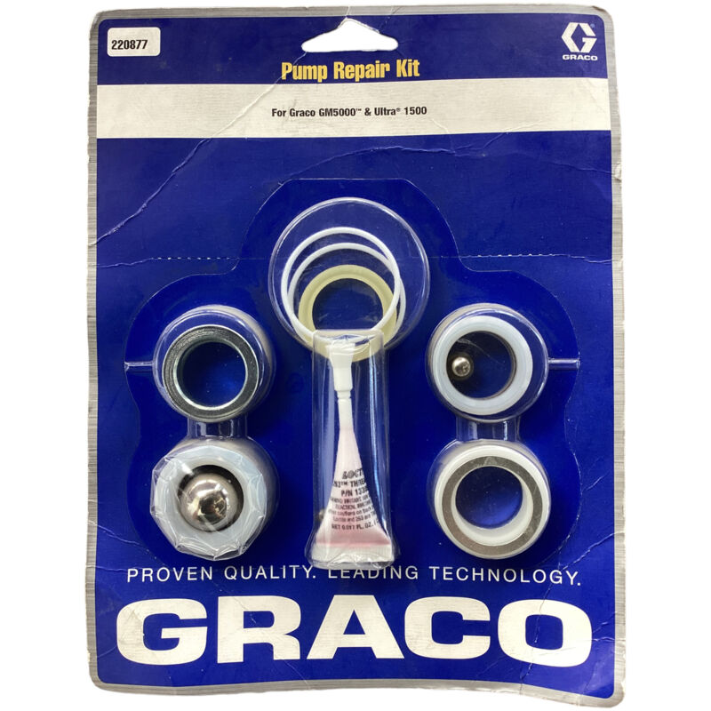 DOMINO Graco Reparatursatz für Ultra 1500/GM 5000-Pumpe Nr. 220877