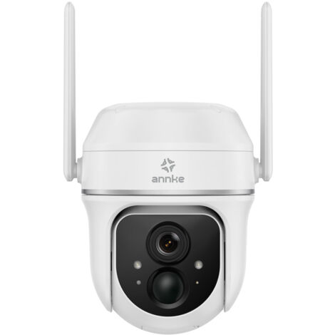 ANNKE 3MP Wireless Outdoor Solar Security Camera, Two-Way Audio