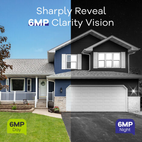 SANNCE 6MP PoE NVR for 4K Security Camera System with Smart Playback 24 ...