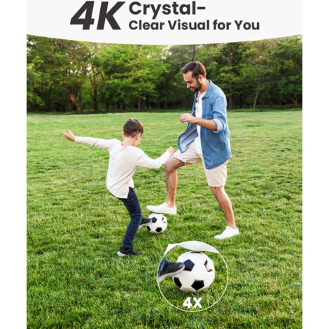 CAMSTRO 4K Wireless Home Security Camera System with Smart Human ...