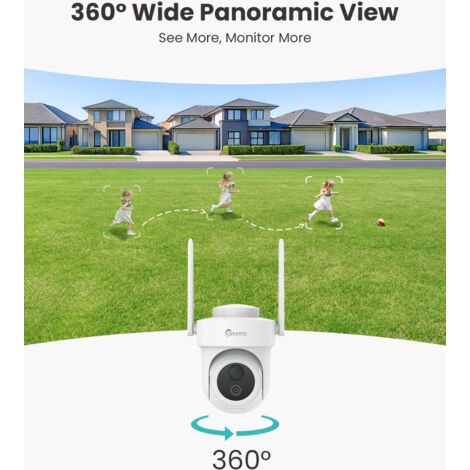 CAMSTRO 4K Wireless Home Security Camera System with Smart Human ...