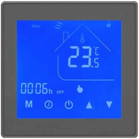 Heizmatte WARMON CLASSIC LIGHT 100 W/m² mit Thermostat MCS 450 Touch schwarz - 2,5 m²