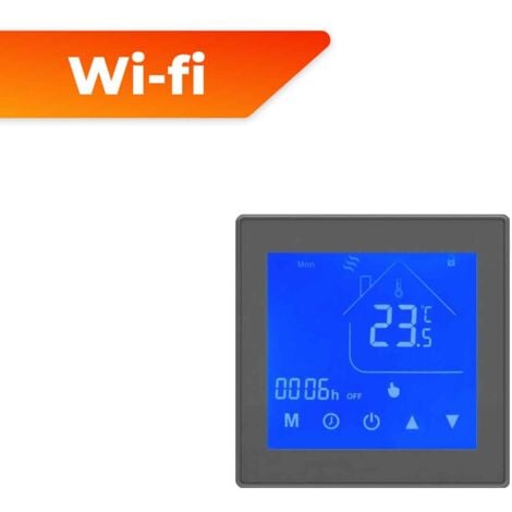 Heizmatte WARMON ALU 150 W/m² mit Thermostat MCS 450 Smart WiFi Touch schwarz - 8 m²
