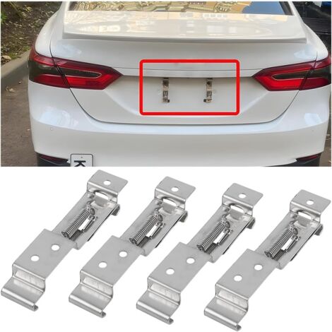 BEBUSINGOTO pezzi Supporto per targa per rimorchio, supporto per targa ...