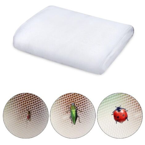 BEBUSINGOTO Red para insectos de jardín de 2,5 m x 10 m, red para ...