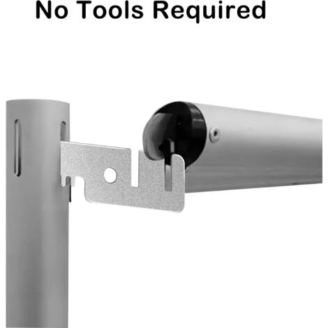 BEBUSINGOTO Paquete de 4 perchas de doble barra transversal, percha ...