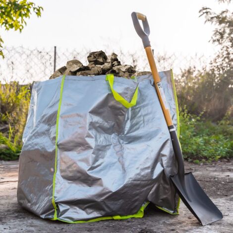 Sac à gravats - Multiusages - Avec poignées - Contenance : 400 Litres