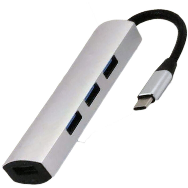 Usb-c Ultra Slim 1 X Micro Usb Ricarica 3 X Porte Usb 3.0