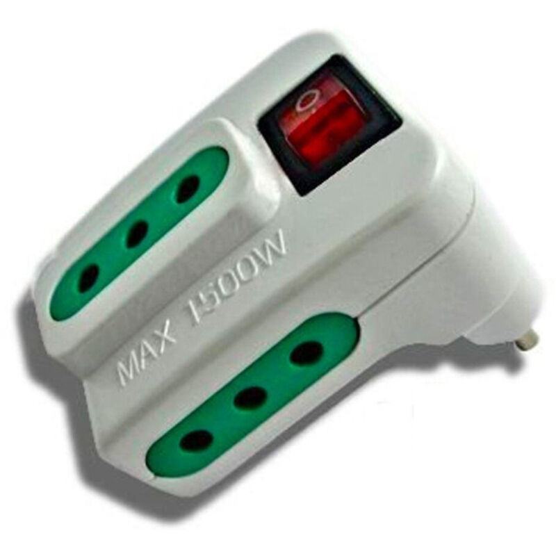 Adaptateur Multiprise Triple 10a Et 3 Prises Avec Interrupteur