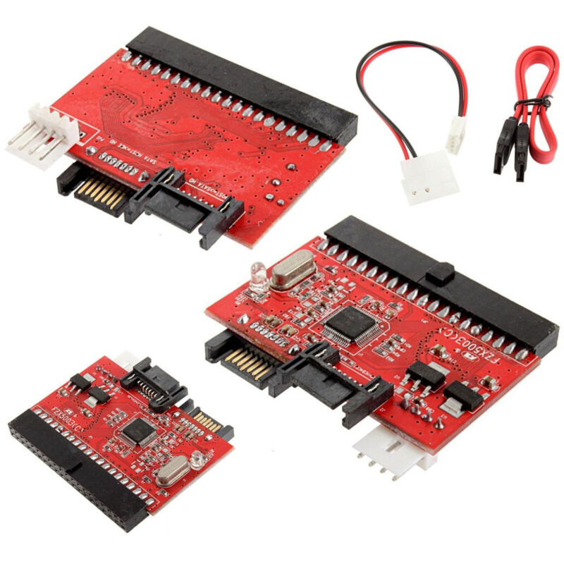 Adaptateur De Convertisseur Sata Ide 40 Ide Ide Sata Pata Pour Dvd / Cd ...
