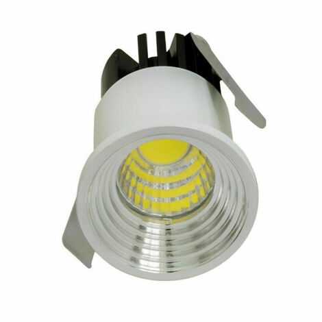 Faretto Cob Incasso 3 W Mini Punto Luce Bordco Luce Calda Fred Naturale