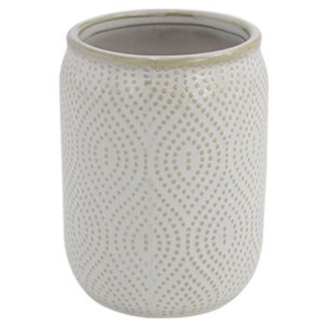 Bicchiere Porta Spazzolini Dentifricio Arredo Da Bagno Bianco Design ...