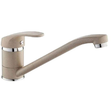 Oatmeal Pressure Kitchen Sink Mixer Long Spout 52991