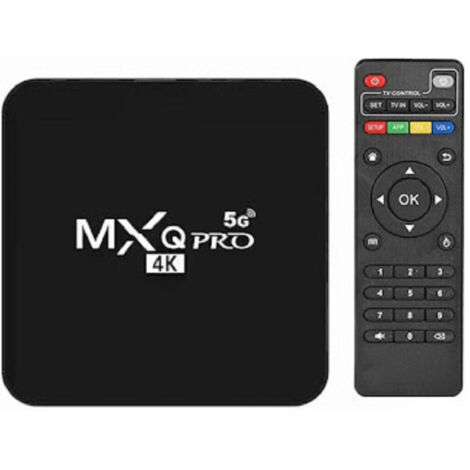 Smart Tv Box 4k Android Q-a400 4k 5g Mxq Pro Wifi 4g 64gb Quad Core