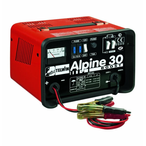 Telwin Boost Battery Charger 400ah 12-24v Power Supply 230v Mod. Alpine 30