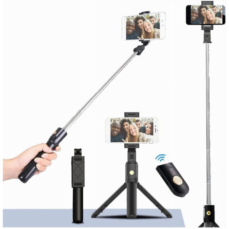 3in1 Stick Bluetooth Asta Estensible With Ported Telecommend