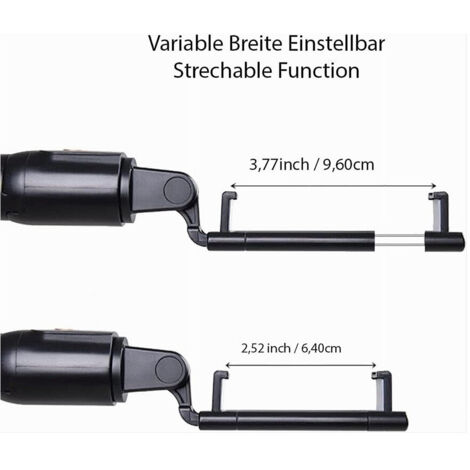 3in1 Stick Bluetooth Asta Estensible With Ported Telecommend
