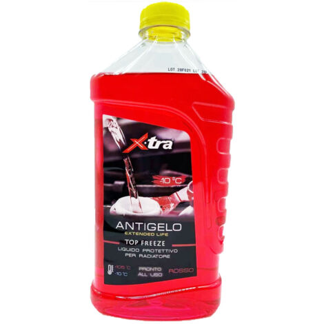 Liquide Antigel Rouge 1 Litre Super Concentré Pour La Protection Du ...