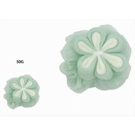 Spugna A Rete Bagno Per Doccia Con Fiore Morbida Esfoliante Scrubber ...