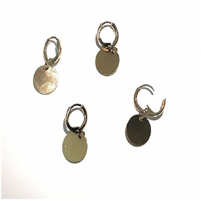 Trade Shop - Piercing Aro Pendiente Con Colgante 1cm Nariz Tímpano ...