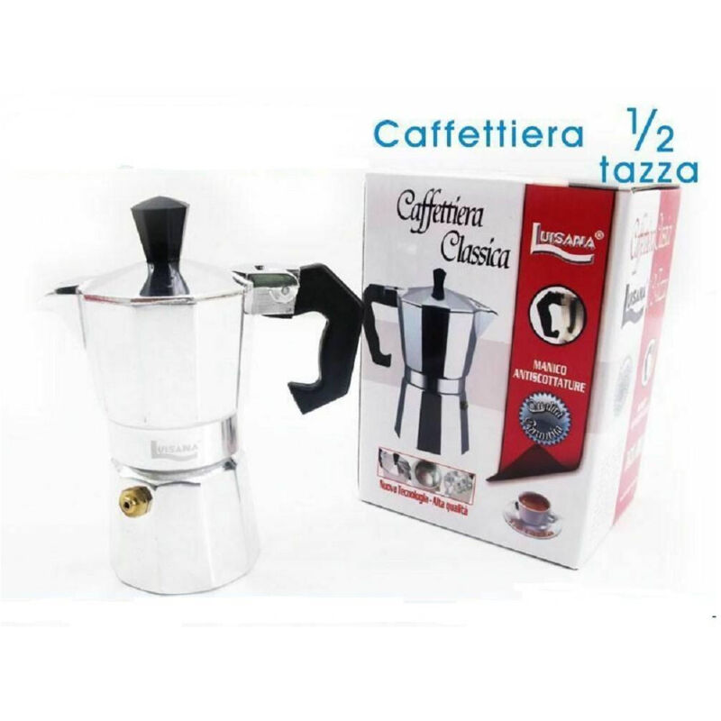 Trade Shop - Moka Coffee Maker Neapolitan Espresso Coffee Machine ...