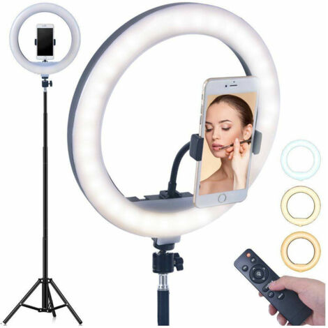 Trade Shop - Anello Luminoso Treppiedi Luce Selfie Tik Tok Led Lampada ...