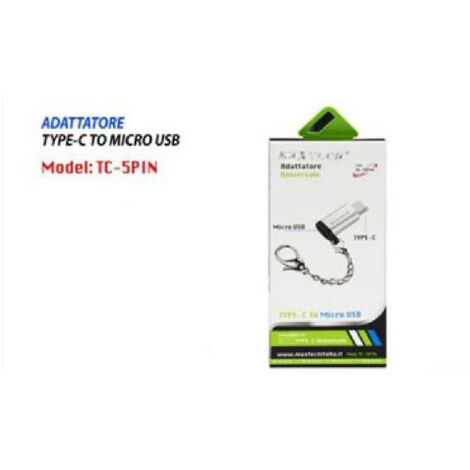 Trade Shop - Adattatore Convertitore Da Type-c A Micro Usb Universale ...