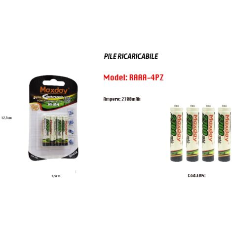 Trade Shop - MINI STILO 2700 MAH MINISTILO UNIVERSAL PILLS