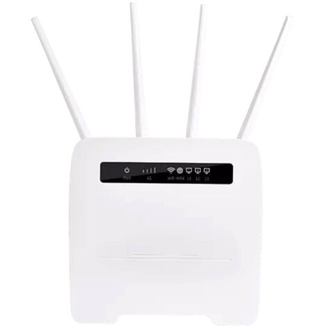 Trade Shop - MODEM ROUTER WIRELESS VOLTE 4G LTE HOTSPOT SIM 4 ANTENNE ...