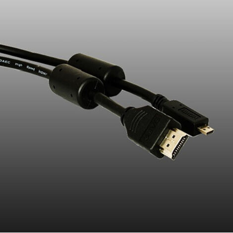 Trade Shop - HDMI-MICRO-HDMI-VIDEOKABEL 1 METER FÜR LAPTOP MAXTECH E ...