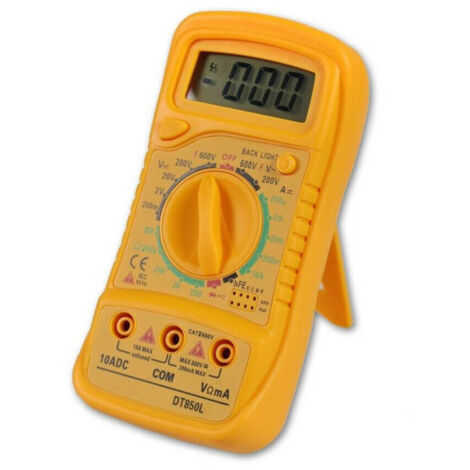 Trade Shop - DIGITAL MULTIMETRO TESTER MIT PUNTALIEN UND DT850L TENSION ...