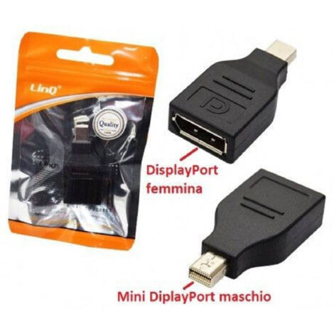 Trade Shop - ADAPTER-KONVERTER DISPLAYPORT WEIBLICH AUF MINI ...