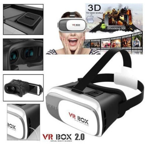 Trade Shop - 3D VRBOX VIRTUAL REALITY BRILLE SPIELE 360° FILME MIT BLUETOOTH CONTROLLER