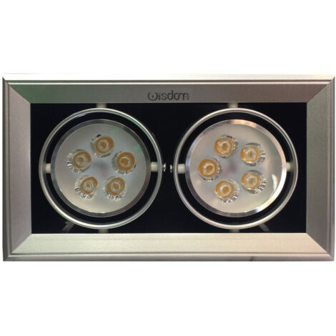 Trade Shop - WISDOM LED FARETTO für COMMERCIAL UMWELT 2x5W ORIENTABLE