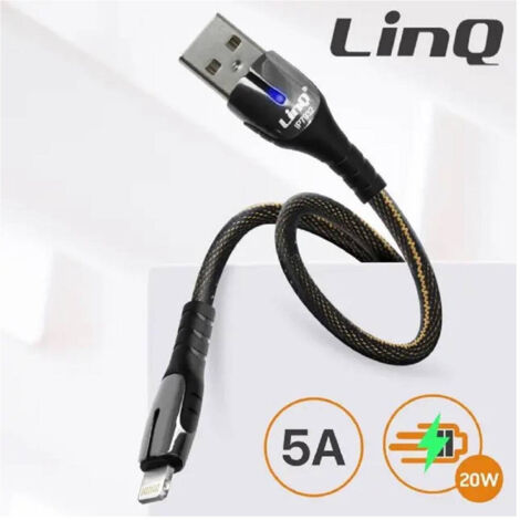 Trade Shop - LIGHTNING-KABEL 1,2 MT 5 A 20 W SCHNELLLADUNG LICHT ...