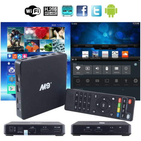 Trade Shop - M9 ANDROID 5.1 TV BOX 3D 4K X 2K 1080P QUADCORE 8GB 1GBM9 ...