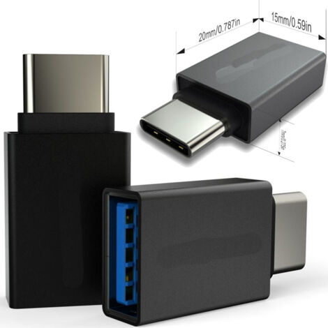 Trade Shop - TYP C OTG ADAPTERANSCHLUSS USB C TYP C TYP-C STECKER AUF ...