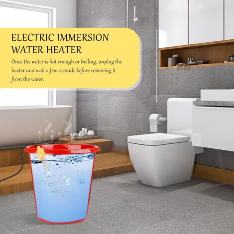 Électrique Immersion Submersible Prise d'eau Chauffe Seau Piscine(1500W ...