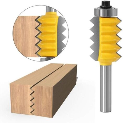 8Mm Shank Pentures Colle Fraise V Armoires en Bits Joint Routeur pour ...