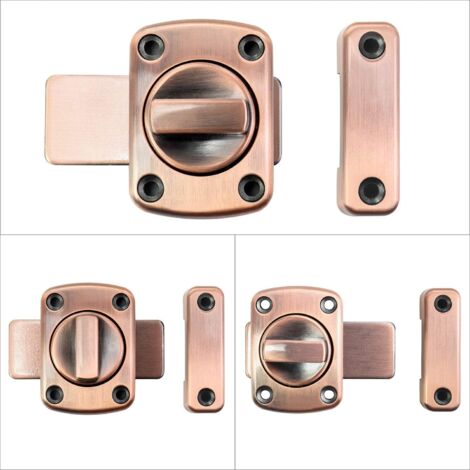 Loquet Rotatif de Porte Loquet Tournant Verrou de Porte Interieure ...