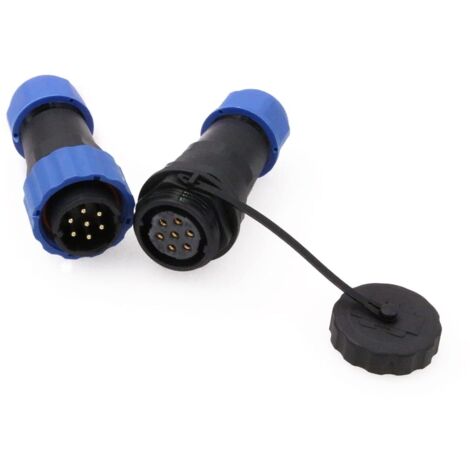 Connecteur étanche IP68 Circulaire LED Power Cable Plug Socket Wire ...