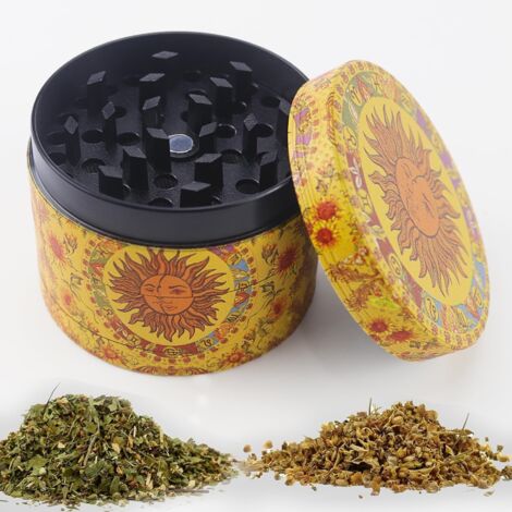 Broyeur à pollen, Broyeur d'herbes Moulin à épices en Aluminium pour ...