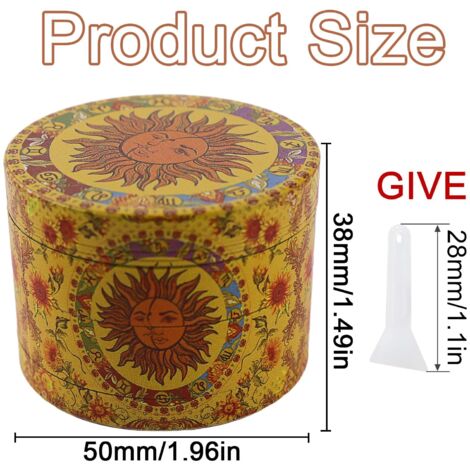 Broyeur à pollen, Broyeur d'herbes Moulin à épices en Aluminium pour ...