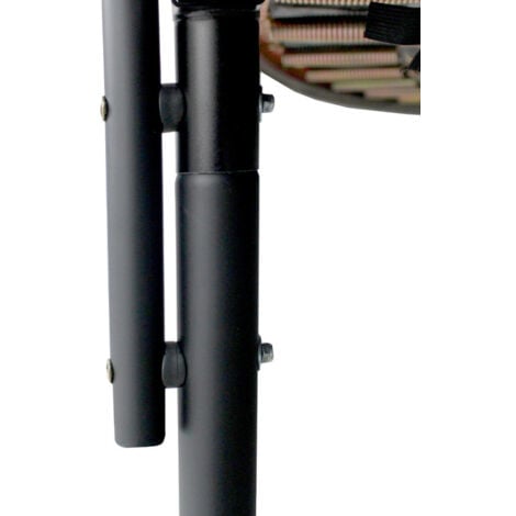 Aga SPORT EXCLUSIVE Trampoline 305 cm Noir + filet de protection + échelle