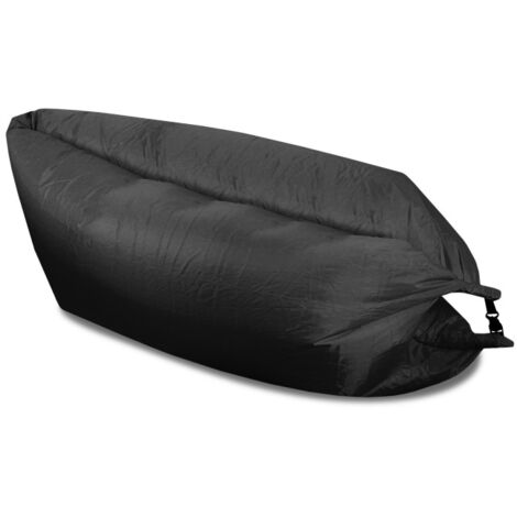 Aga Sac Gonflable LAZY BAG 200x70 cm Noir