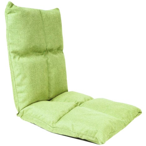 Aga Fauteuil de sol inclinable 36x48x48 cm Vert