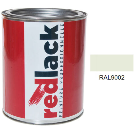 Dose 1L Lack Mehrzweckfarbe – RAL 9002 – Grauweiß – Matt – für ...